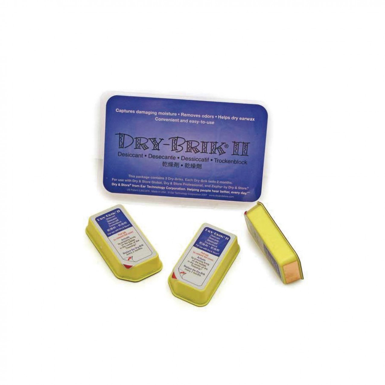 Desiccant Dry Brik II - Drying Dry&Store | Claso